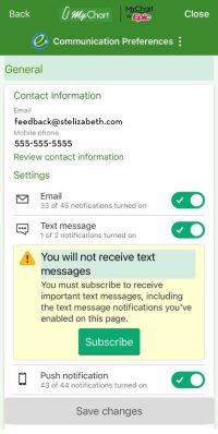MyChart Text Messaging | KY, IN | St. Elizabeth Physicians
